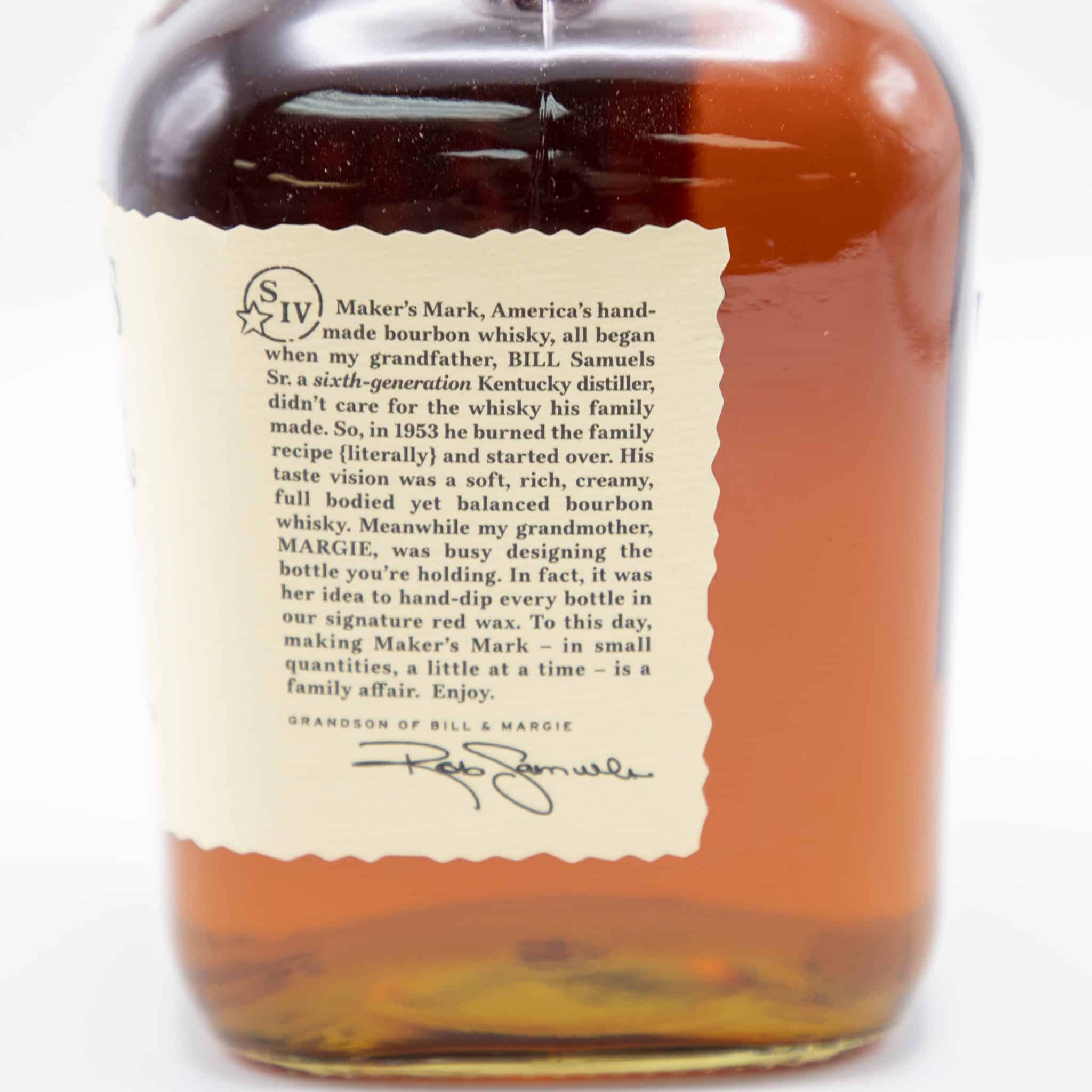MARKER’S MARK WHISKY KENTUCKY -1.75L USA – Polamer, Inc – Gifts & Flowers